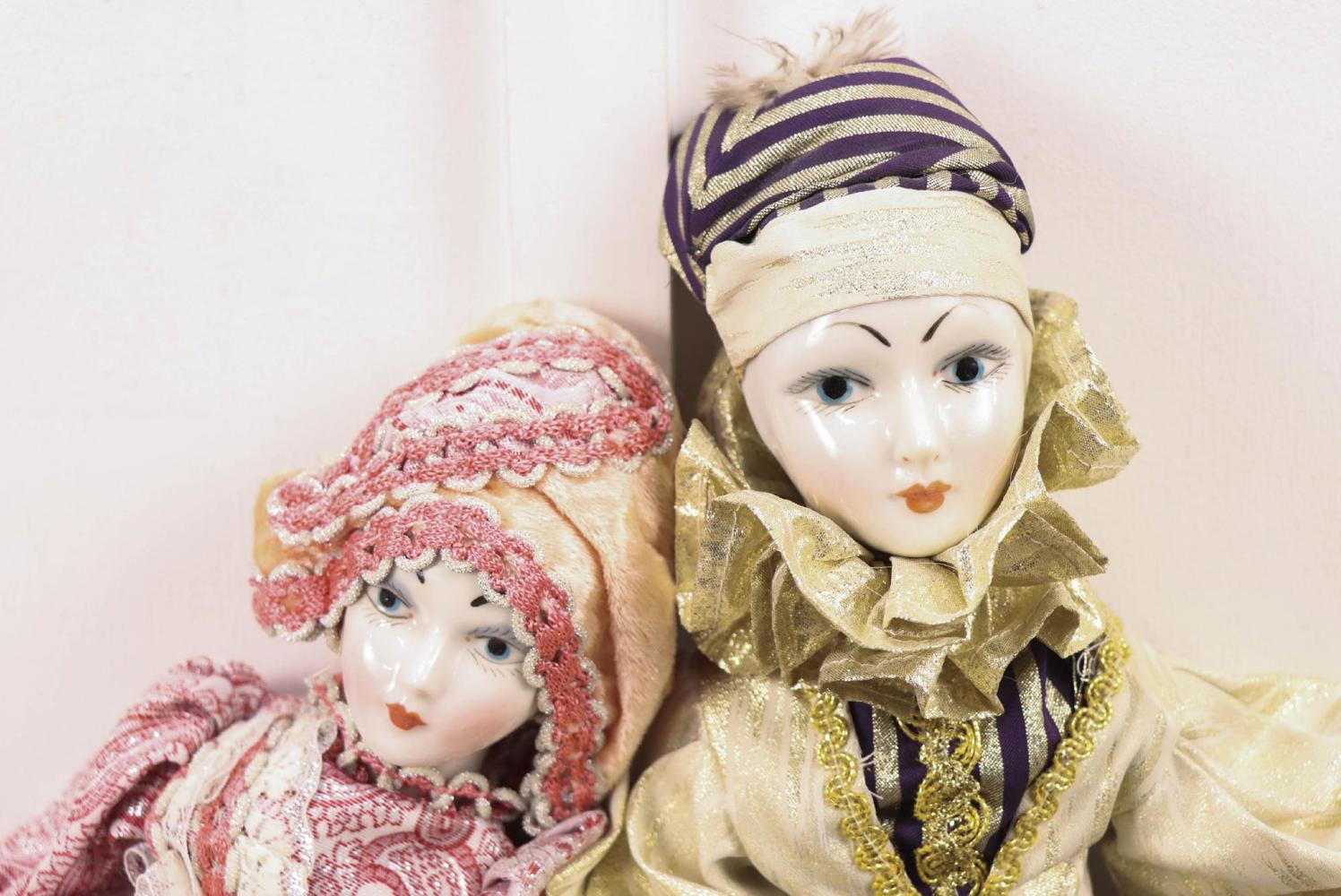 Porslinsdockor R.Ingles 2 st | Auktion.se
