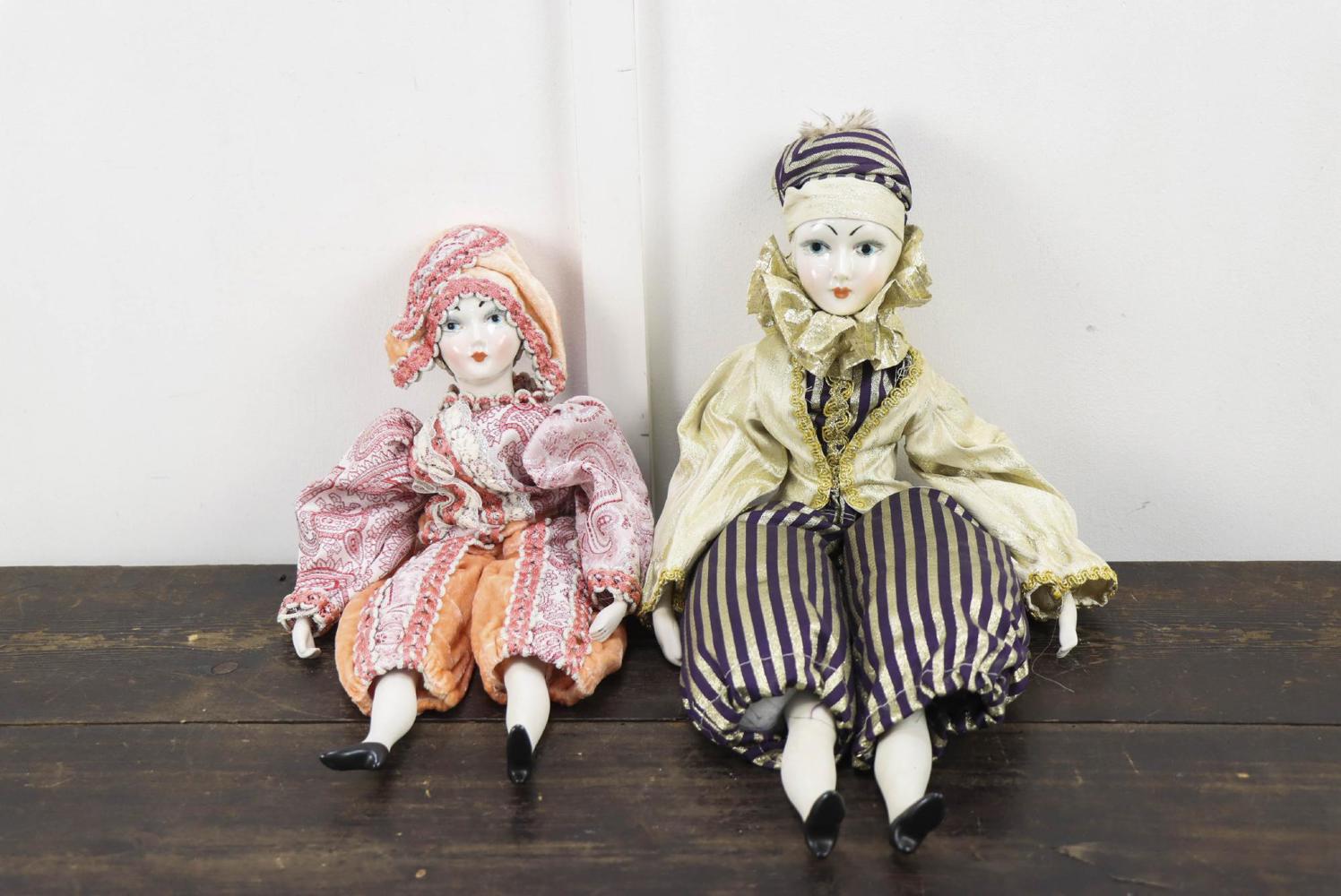 Porslinsdockor R.Ingles 2 st | Auktion.se